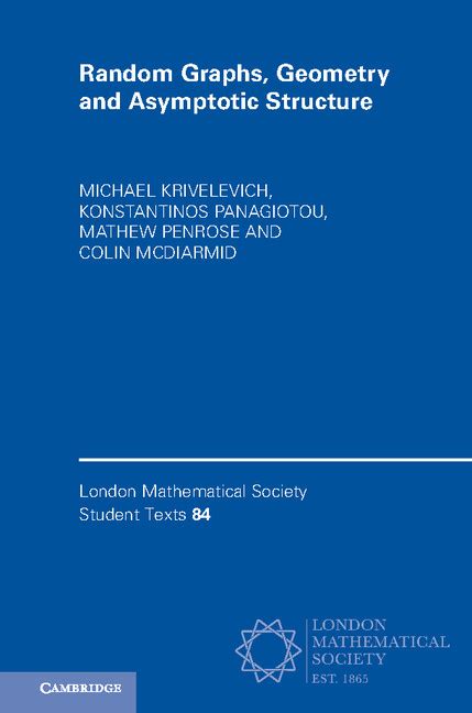 random graphs geometry and asymptotic structure