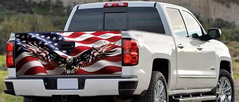 Tobethay Turck Tailgate Wraps Decals 66x23 6 In Tailgate