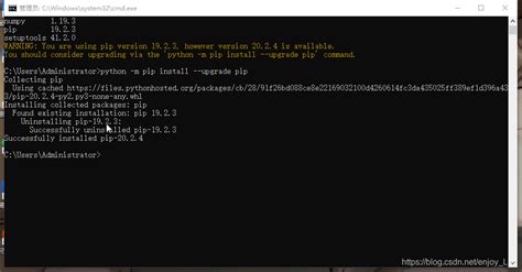 Python中matplotlib库和numpy的安装如何安装numpy和matplotlib 库 Csdn博客