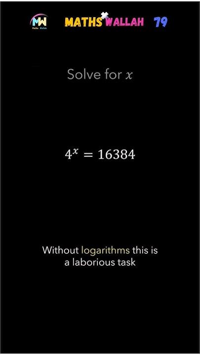 logarithm🌟 ️ beauty logarithm maths shorts trending viral