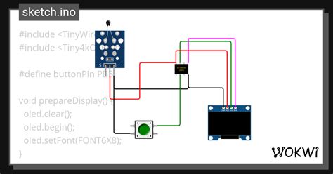 Attiny85 Oled I2c Copy Wokwi Esp32 Stm32 Arduino Simulator