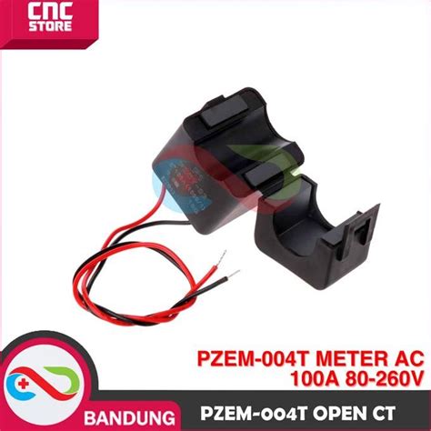 Jual Pzem 004t Sensor Watt Volt Current Meter Ac 100a 80 260v Open Ct Shopee Indonesia