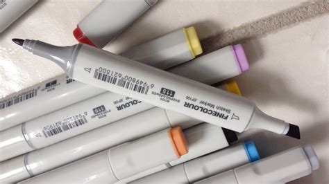 Ebay Markers From China FineColour brand Markers Review expensive ...