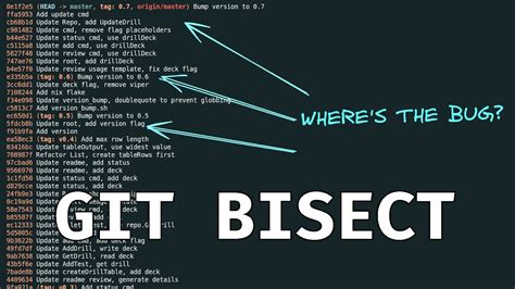 Git Bisect Automatically Find Your Bugs Youtube