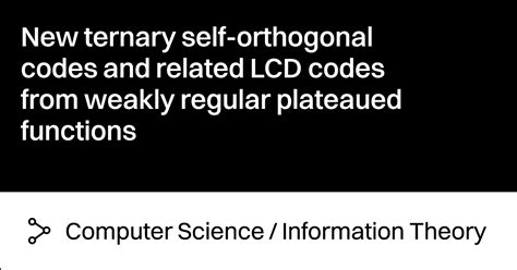 New Ternary Self Orthogonal Codes And Related Lcd Codes From Weakly