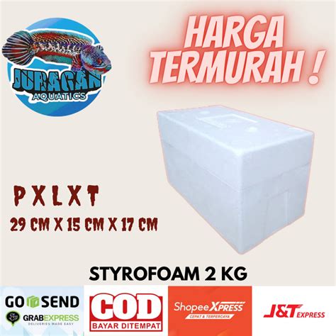 Styrofoam Box 2kg Frozen Food Storage Styrofoam Box Packing Storage Styrofoam Box 2kg Frozen Food Storage Styrofoam Box Packing Storage