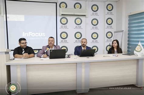 Cihan University Sulaimaniya Organized A National Workshop Cihan