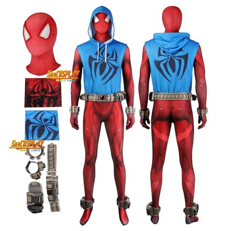 Ben Reilly Scarlet Cosplay Spider