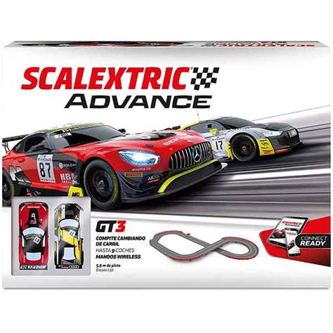 Automobilių Trasa Scalextric Gt3 Advance Circuit Toysplius Žaislų Išparduotuvė