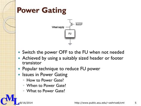 Ppt Temperature And Process Variations Aware Power Gating Of Functional Units Powerpoint