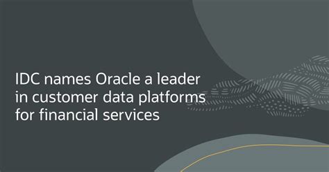 felice leone on linkedin oracle is a leader in customer data platforms