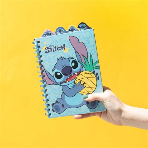 Stitch Notebook With Dividers Size A5 Notebook