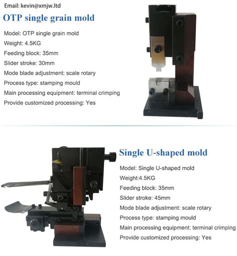 Terminal Crimping Mould Applicator For All Kinds Of Terminal Machine