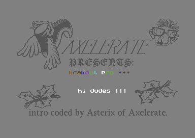 CSDb Krakout Pro By Axelerate CSDb Krakout Pro By Axelerate
