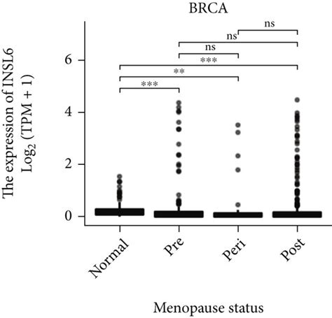 The Baseline Characters Of Insl6 Expression In Brca The Insl6 Download Scientific Diagram
