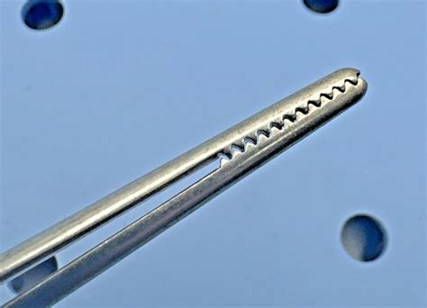 Used Spectrum 01 0 440 23 Surgical Forceps Serrated Jaw Surgical