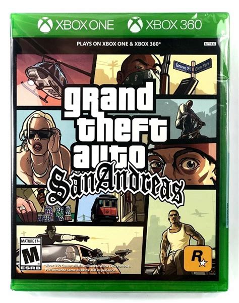 GTA San Andreas Xbox One + S + X + Xbox Series X + Xbox 360 = PŁYTA ...