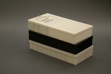 Microscope Slide Box Lid Vase By Peagler Science Download Free Stl Model