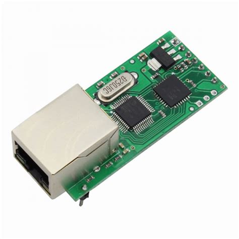 RS TTL To Ethernet TCPIP RJ Converter Module Free Shipping ThanksBuyer