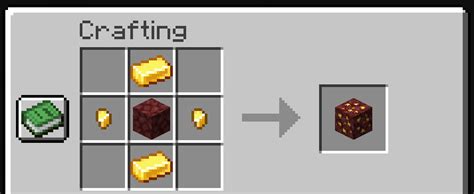 Nether Gold Ore Block Recipe Minecraft Data Pack