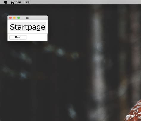 Python Menu Item In Tkinter Is Not Working Properly In Macos
