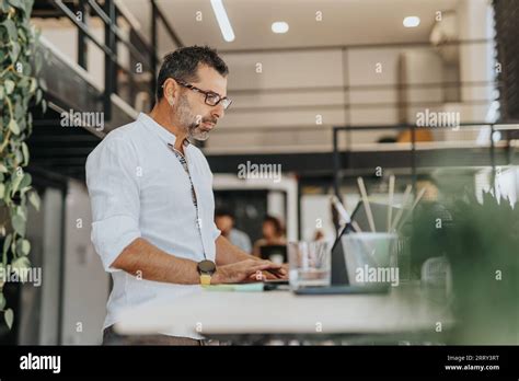 Persistent Executive Optimizing Business Strategy At Workspace Stock