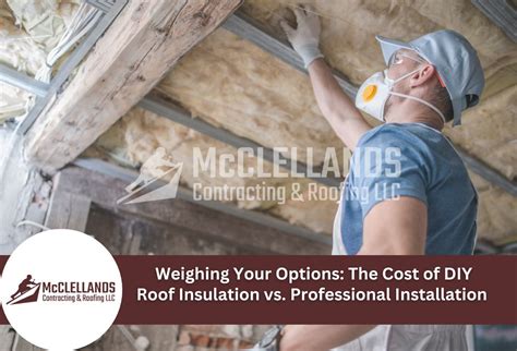 Diy Roof Insulation Vs Professional Installation Cost