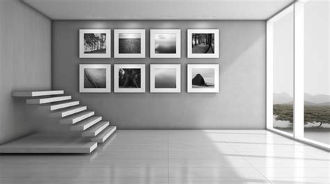 계단이 있는 인테리어 디자인 배경 추상 받침대 보드의 3d 렌더링 그림 아트 디스플레이 모형 제품 장식 대 계단 풀 벽지 고화질 사진 사진 배경 일러스트 및 사진 무료