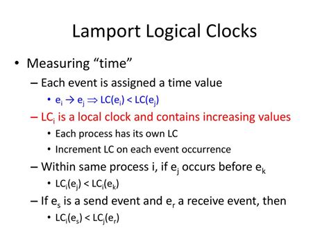 Difference Between Lamports Logical Clock And Vector Clock At Amy