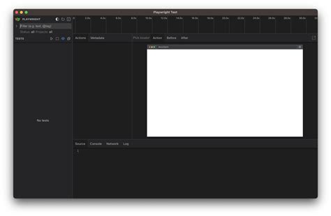 [feature] in ui mode syntax errors fail silently · issue 22863