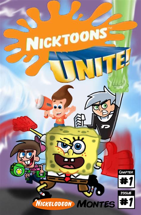 Nicktoons Unite Chapter 1 Issue 1 Cover By Alexjmontes On Deviantart