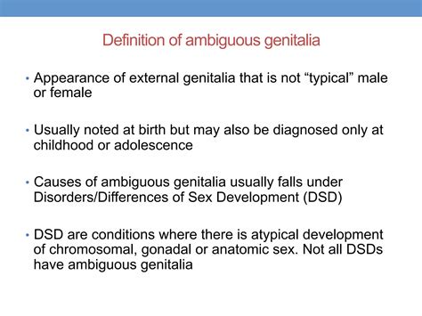 Ambiguous Genitalia Pdf