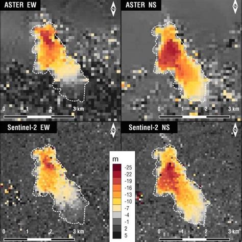 3d Deformation Field From Sentinel 1 Offset Tracking Arrows Represent Download Scientific