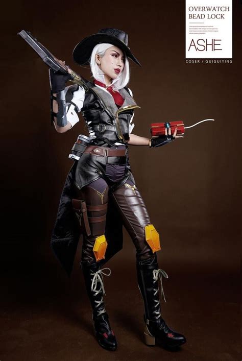 Us 12299 Overwatch Ashe Cosplay Costume