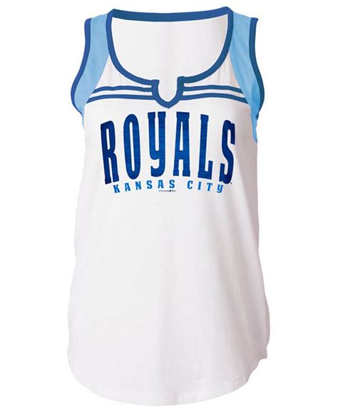 5th And Ocean Womens Kansas City Royals V Notch Tank Macys