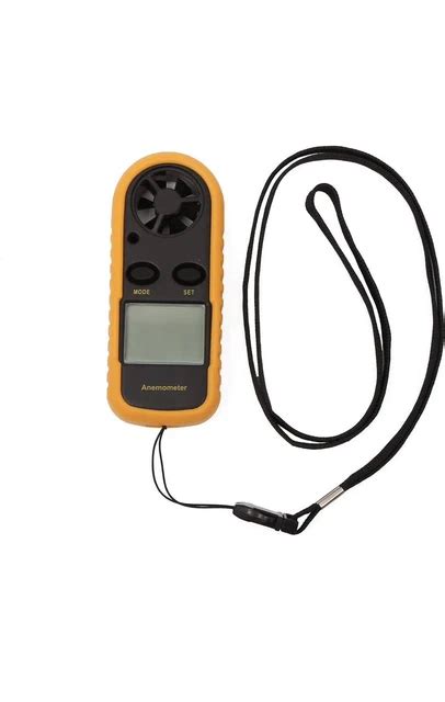 Digital Anemometer Air Flow Meter Lcd Wind Speed Gauge Handheld