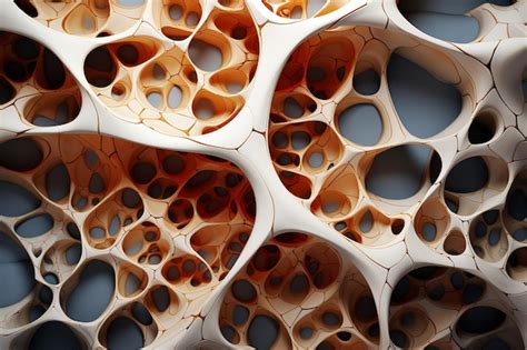 Premium Ai Image Emerging Organic Fractal Patterns From Natural Stone