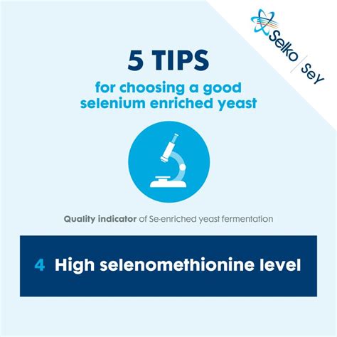Charles De Villiers On Linkedin Tip 4 Of 5 A Good Seleniumse Enriched Yeast Needs To Have A