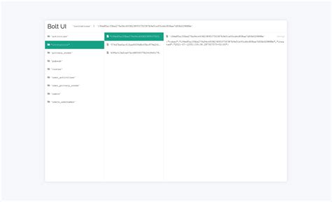 GitHub Boreq Bolt Ui A Web Interface Which Lets You Browse Your Bolt Database