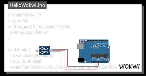 HelloWokwi Ino Wokwi ESP STM Arduino Simulator