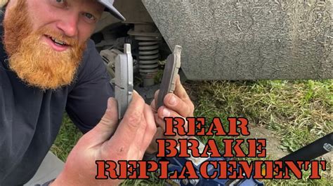 How to replace rear brakes Honda Ridgeline 06-14 - YouTube