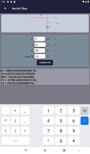 Electronic Filter Design Tool Mod APK Free Download FileCR