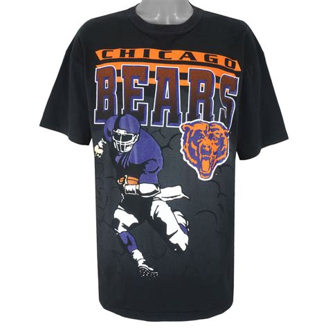 Vintage Nfl Teamwork Chicago Bears Single Stitch T Shirt 1990s X