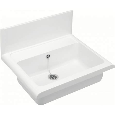 Cornat Wandausgussbecken 55 Cm Weiß Ausgussbecken