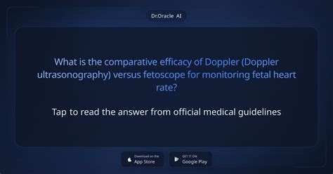 What Is The Comparative Efficacy Of Doppler Doppler Ultrasonography