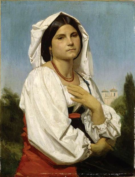 Italian Woman Painting