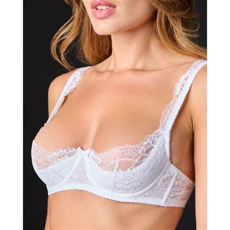 Isabel One Fourth Cup Bra Blanc Journelle Wolf And Badger