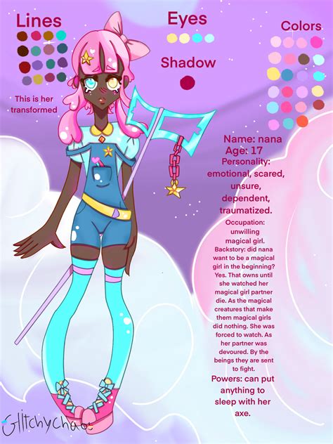 Magical Girl Oc By Glitchychaos On Deviantart