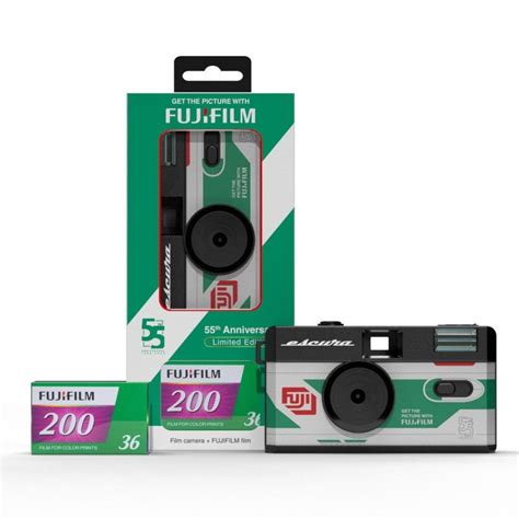 Fujifilm 55th Anniversary Limited Edition Film Camera Set Comes With