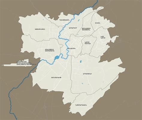 Քարտեզ Երևան քաղաքի խնդիրները